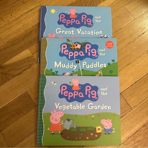 Peppa Pig | Other | Peppa Pig Kids Books Set | Poshmark